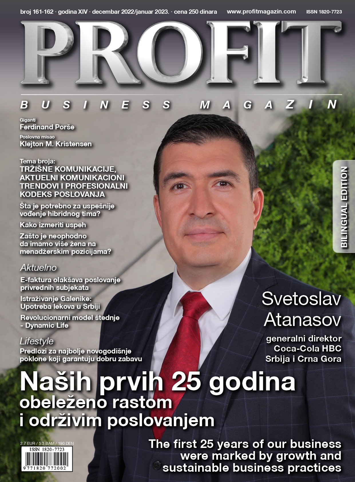 Svetoslav Atanasov o prvih 25 godina poslovanja Coca-Cola HBC na ...